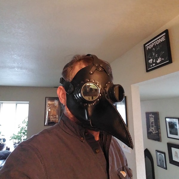 Dr Crow Plague Doctor Steampunk Mask - Etsy
