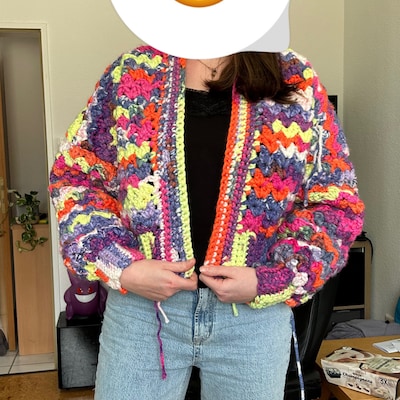 Crochet Pattern-addison Crochet Cardigan Pattern Pdf-women Crochet ...