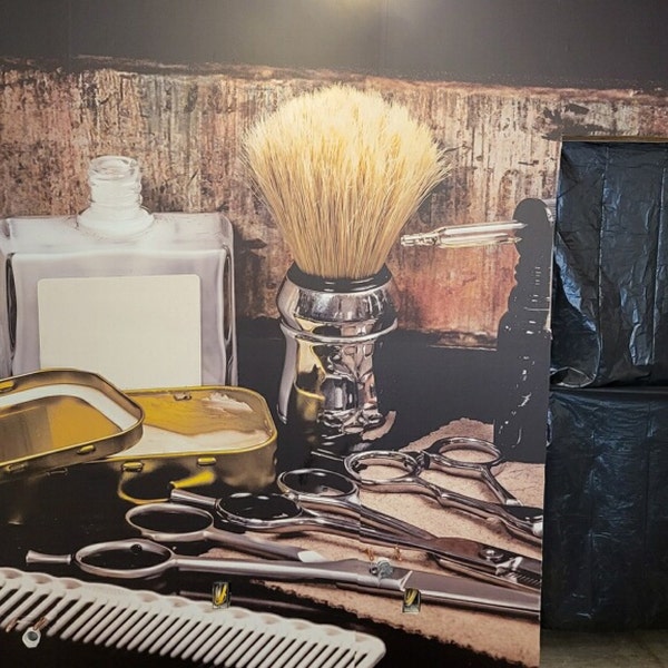 Barber Wallpaper Barber Shop Wall Mural Peel and Stick Wallpaper ...