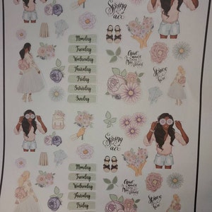 BLACK HISTORY Month Printable Weekly Planner Kit Black Girl - Etsy