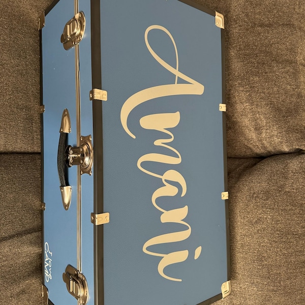 Personalized Camp Trunk Decal - Custom Name Decal - Decal Only - Etsy