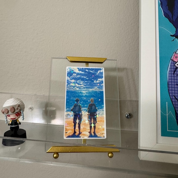 AOT Inspired Anime Bookmarks, Eren, Armin, Mikasa, & Levi - Etsy