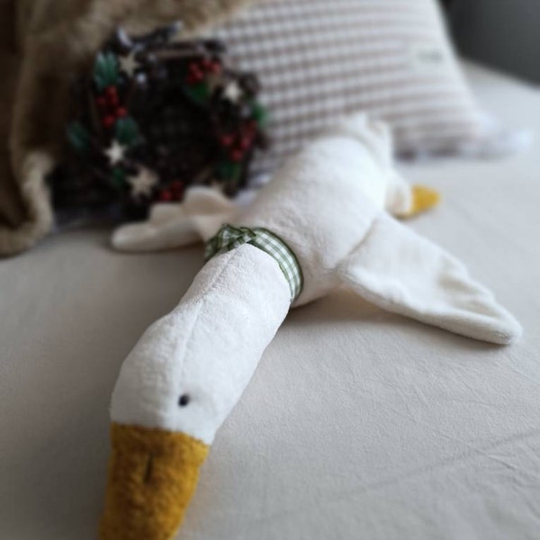 Goose Plush Sewing Pattern PDF / Hug Goose Toy Pattern / DIY Stuffed ...