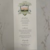 Oak Tree Watercolor Wedding Invitation Printed on Handmade Paper or ...