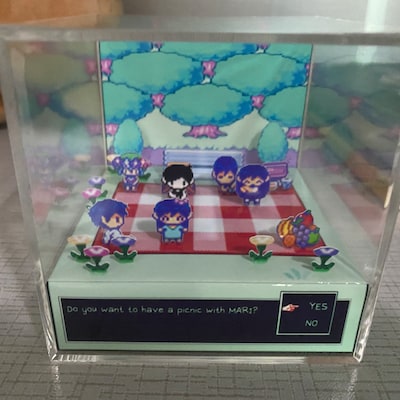 OMORI Neighbor's Room 3D Cube Diorama - Etsy