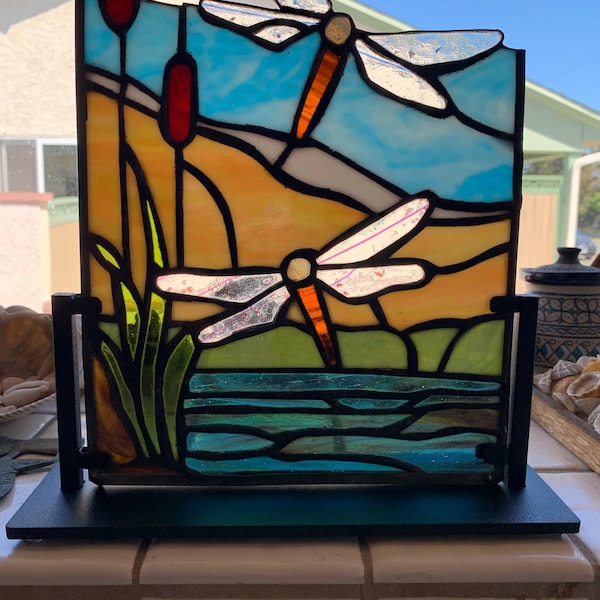 Slab Stand for Fused and Stained Glass Display 6", 8", 10", 12". Made ...