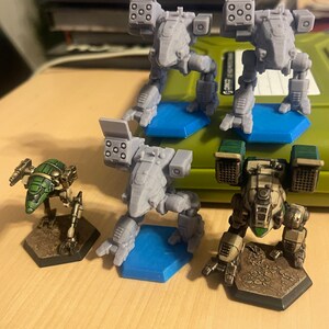 Battletech Mechwarrior Miniatures Hatamoto-chi HTM-27T Daniel - Etsy ...