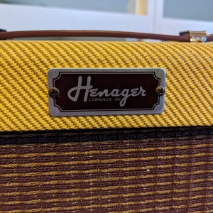 CUSTOM Metal Amp/guitar Badges - Etsy