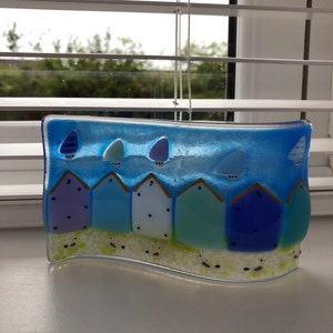 Fused Glass Cornish Coastal Wave, Cornish Fused Glass, Fused Glass ...