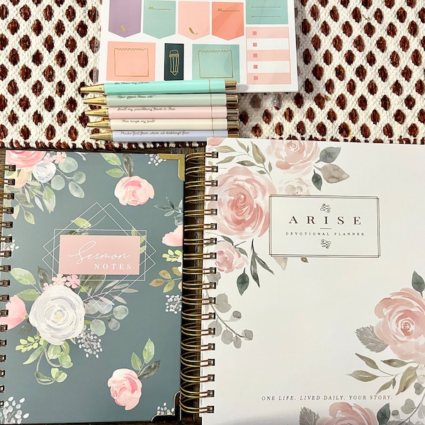 Devotional Planner / Christian Planner / Faith Planner / Bible Study ...