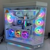 Custmoized Silver Mirrored RGB Gpu Backplate Pc Case Panel Argb Edge ...