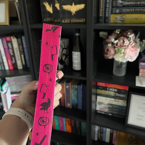 ACOTAR Ombre Sky Hardcover Set Books 1-5 With Beautiful Custom Sprayed ...