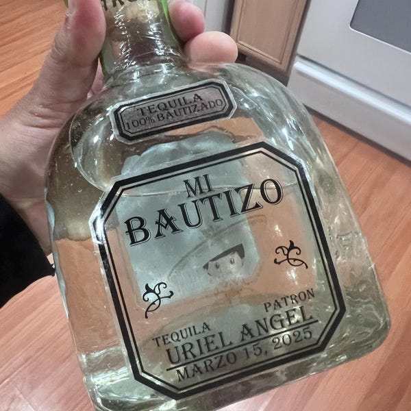 Personalized Patron Label, Birthday Bottle Labels, Groomsmen Gift ...