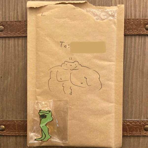 Leg Day Larry | Buff Muscle Frog Hard Enamel Pin - Etsy