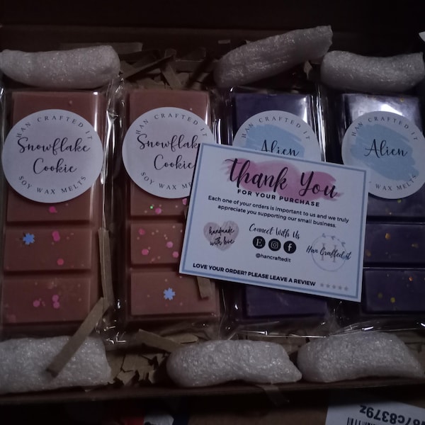 Snow Angel Soy Wax Melts. Snow Fairies. Strong, Highly Fragranced ...