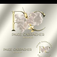 Bronze Rose Gold Premade Logo Design,. Blush Logo Design, Beauty Logo ...