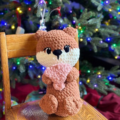 Amigurumi Otter Pattern, Plush Pattern, PDF Pattern, Stuffed Otter Toy ...