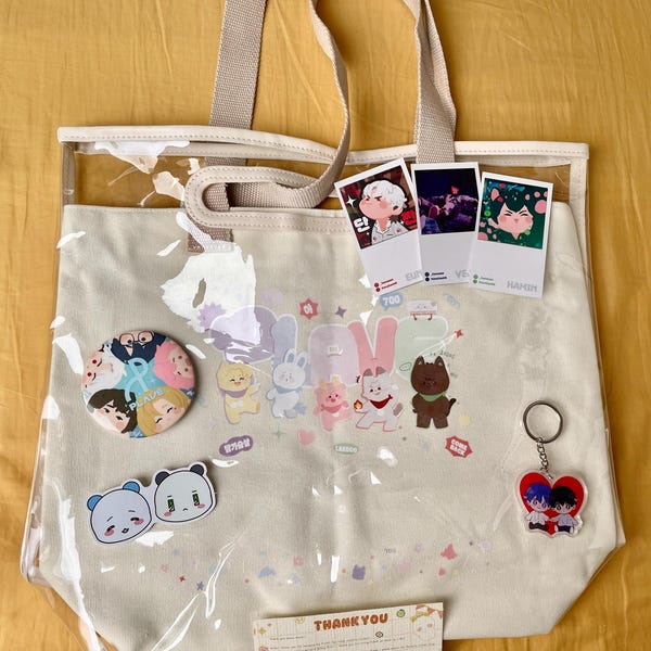 PLAVE Fanart Tote Bag - PLAVE Inspired Tote Bag Noah Yejun Bamby Eunho ...