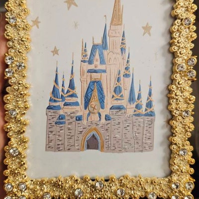 Magical Castle Birthday Card Castle Card Be Magical Disney Inspired ...