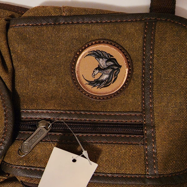 Shadow Phoenix Patch - 2 Inch Diameter Embroidered Patch - Etsy