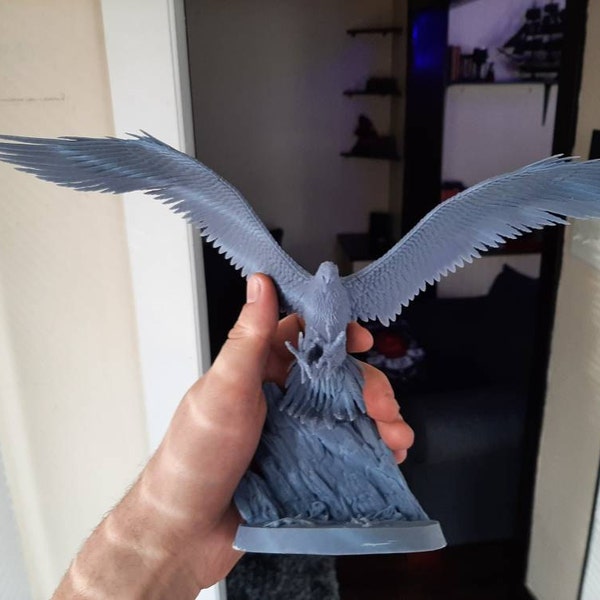 Gargantuan Roc Printed 3D Resin 28mm Miniatures D&D Dungeons and ...
