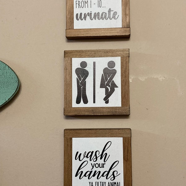 Urinate Sign, Funny Bathroom, Restroom Sign, Funny Bathroom Gift ...