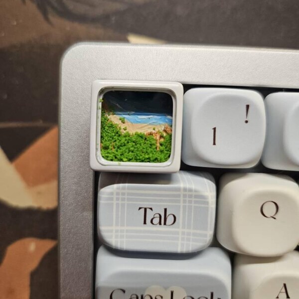 3D Picture Keycaps - 3d Keyboard - Art Keycap - Handmade Artisan Keycap ...