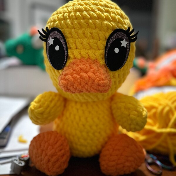 Lolo the Duck Crochet Pattern - Etsy