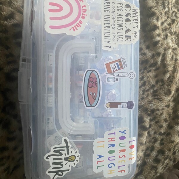 Cute IVF Fertility Sticker Set ~ Science Kawaii In-vitro Fertilization ...