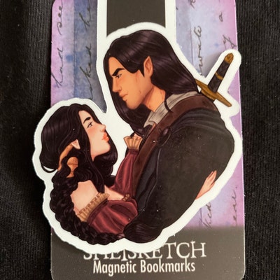 ELORCAN Lorcan and Elide Throne of Glass Licensed Magnetic Bookmark - Etsy