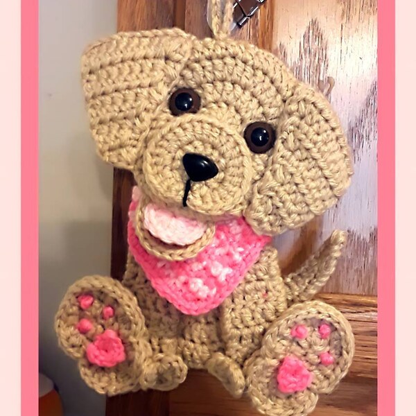 Crochet Pattern INSTANT PDF DOWNLOAD Chocolate Lab Dog Crochet Dog ...