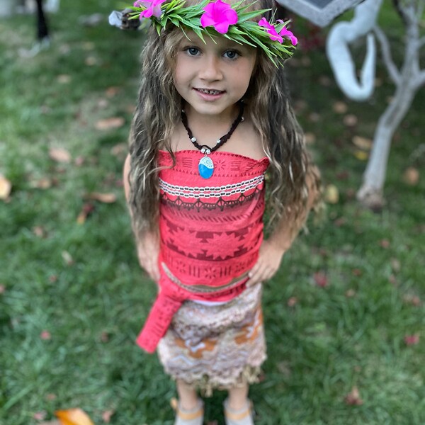 Moana Inspired Delicate Flower Crown - Etsy