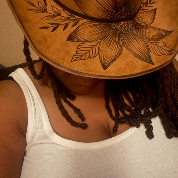 Tumbleweed - Authentic Hand Burned Hat, Wild Child, Wheat, Best Seller ...