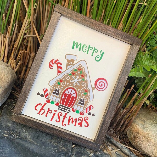 Gingerbread House Merry Christmas SVG Cut File for Christmas Home ...