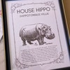 House Hippo Sign, House Hippo Housewarming Gift, Card Only, Digital ...