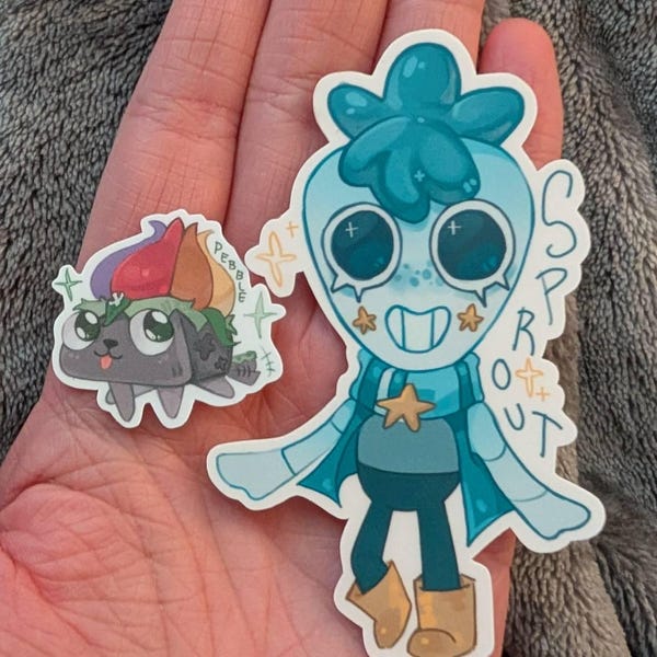 Vee Dandy's World Sticker 3" - Etsy