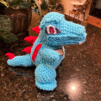 Totodile Crochet Pattern - Etsy