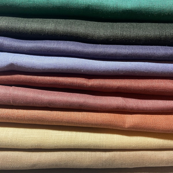 Rosewood Linen | 100% Linen Fabric | Flax Linen | 150 GSM | Price per ...