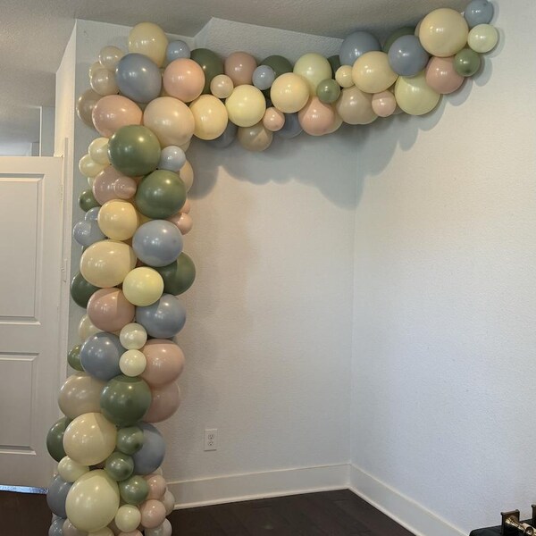 Neutral Balloons, DIY Balloons, Baby Shower, Birthday, Cream, Blush ...