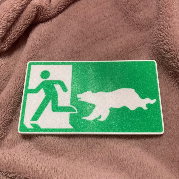 Shakespeare Exit Sign | Glow-in-the-dark Sign | Winter's Tale | Exit ...