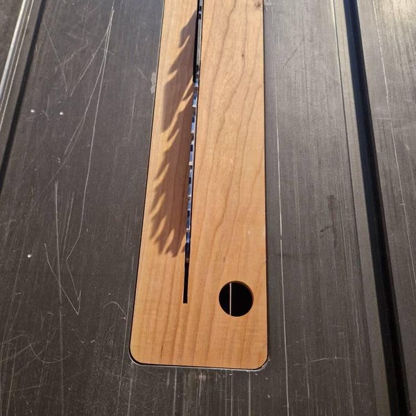 RIDGID R4550 Table Saw Zero Clearance Insert Plate, Hardwood - Etsy