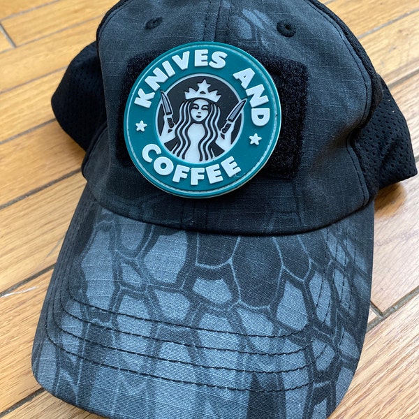 Knives and Coffee PVC Patch - Etsy