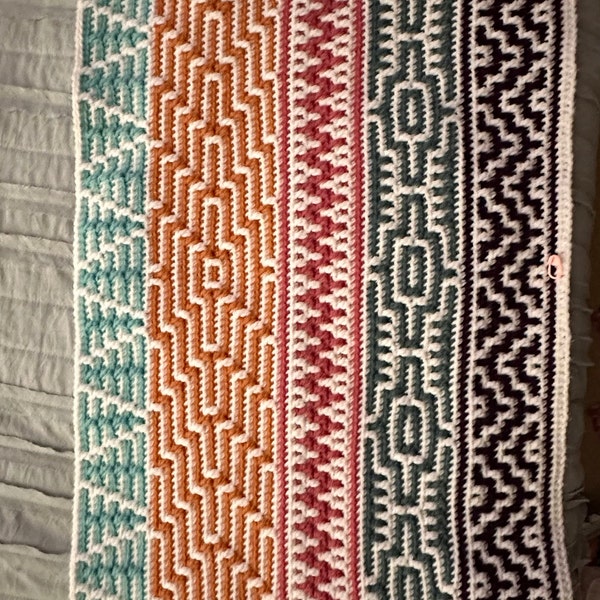 Diamondback Blanket - Overlay Mosaic Crochet Pattern - Etsy