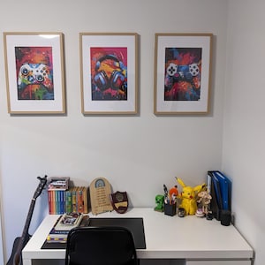 Gaming Prints, Gamer Decor, Gamer Wall Art, Teen Room Prints, Boys ...