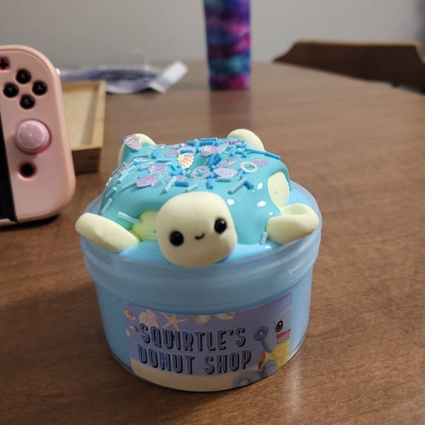 Squirtle’s Donut Shop Scented DIY Clay Slime Snoop Crunch - Etsy