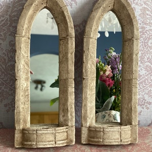 Beautiful Large Baroque Rustic Stone Wall Mirror - Etsy