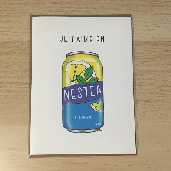 French Card - Birthday Card - Funny Birthday Card - Happy Birthday Card ...