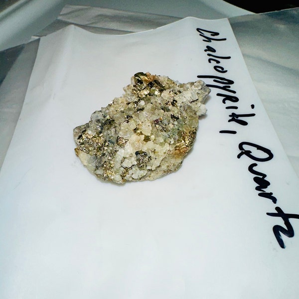 Gold Ore, Rare Mineral Specimen With Zinc, Chalcopyrite, Hematite ...