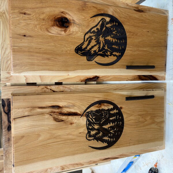 Wolf DXF, Animals Cut File for Laser, Dxf for Plasma, Wolves Cnc File ...