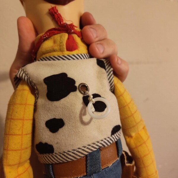 Toy Story Woody Pull String Voice Box Prop Replica for Dolls Screen ...